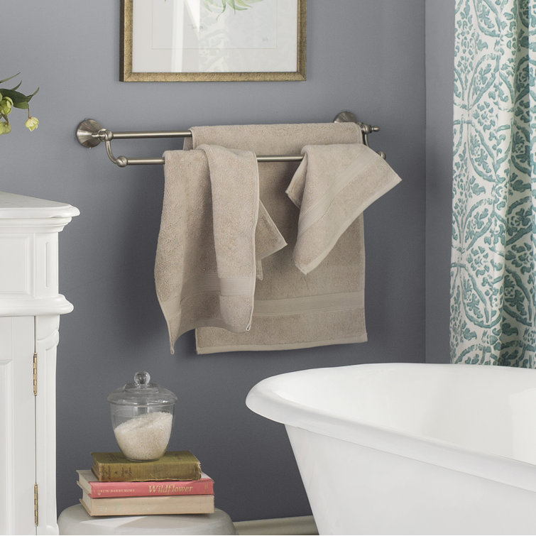 Charlton Home Anamara 26.5 2 Wall Towel Bar Reviews Wayfair